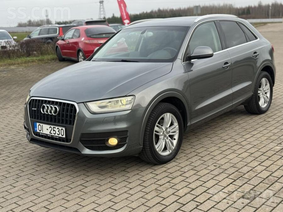 Grey Audi Q3 2012 in Talsi, with an engine capacity of 2.00 L and mileage of 205 thousand km for 11970 €, photo 4 on AUTOMOTO.COM.LV