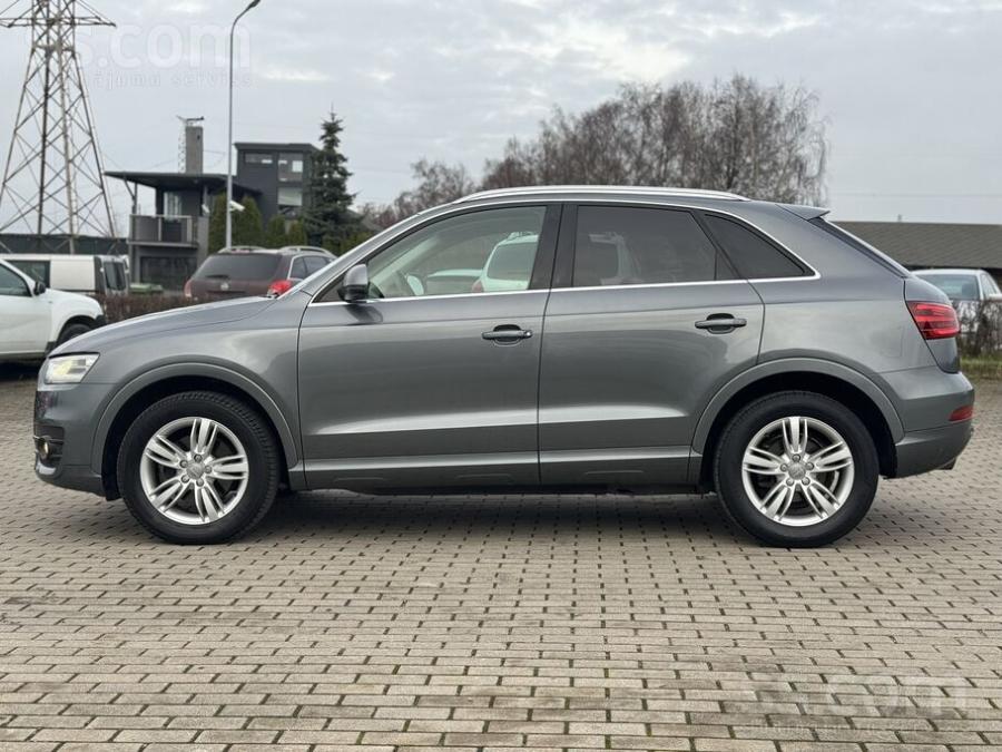 Grey Audi Q3 2012 in Talsi, with an engine capacity of 2.00 L and mileage of 205 thousand km for 11970 €, photo 5 on AUTOMOTO.COM.LV