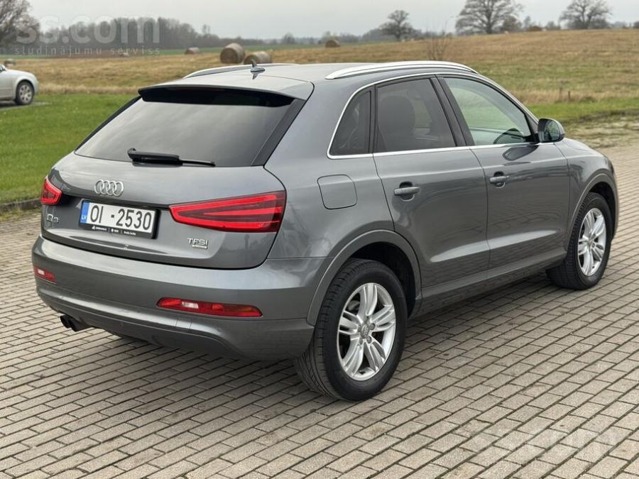 Grey Audi Q3 2012 in Talsi, with an engine capacity of 2.00 L and mileage of 205 thousand km for 11970 €, photo 8 on AUTOMOTO.COM.LV