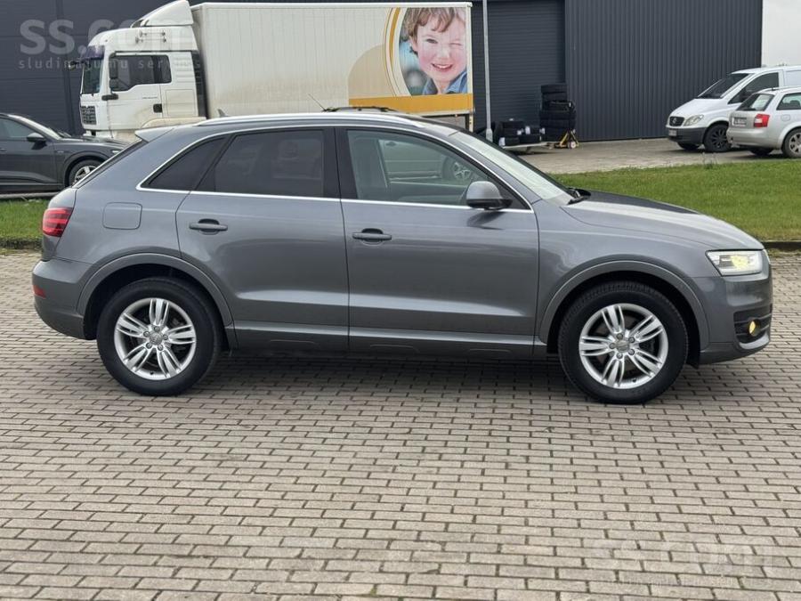 Grey Audi Q3 2012 in Talsi, with an engine capacity of 2.00 L and mileage of 205 thousand km for 11970 €, photo 9 on AUTOMOTO.COM.LV