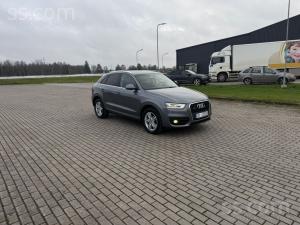Grey Audi Q3 2012 in Talsi, with an engine capacity of 2.00 L and mileage of 205 thousand km for 11970 €, photo 10 on AUTOMOTO.COM.LV