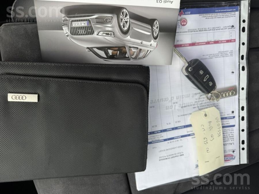 Grey Audi Q3 2012 in Talsi, with an engine capacity of 2.00 L and mileage of 205 thousand km for 11970 €, photo 13 on AUTOMOTO.COM.LV