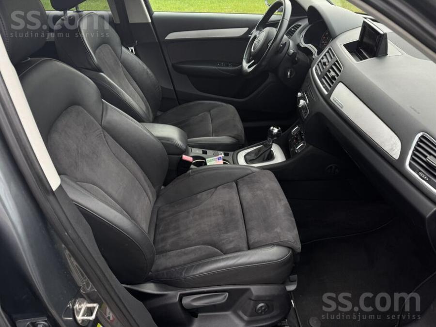 Grey Audi Q3 2012 in Talsi, with an engine capacity of 2.00 L and mileage of 205 thousand km for 11970 €, photo 14 on AUTOMOTO.COM.LV