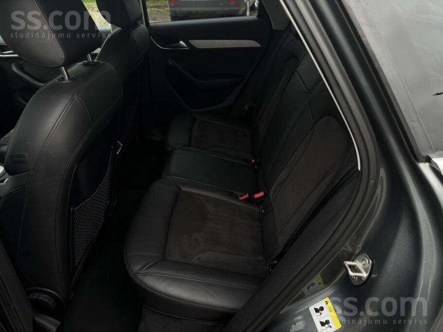 Grey Audi Q3 2012 in Talsi, with an engine capacity of 2.00 L and mileage of 205 thousand km for 11970 €, photo 18 on AUTOMOTO.COM.LV