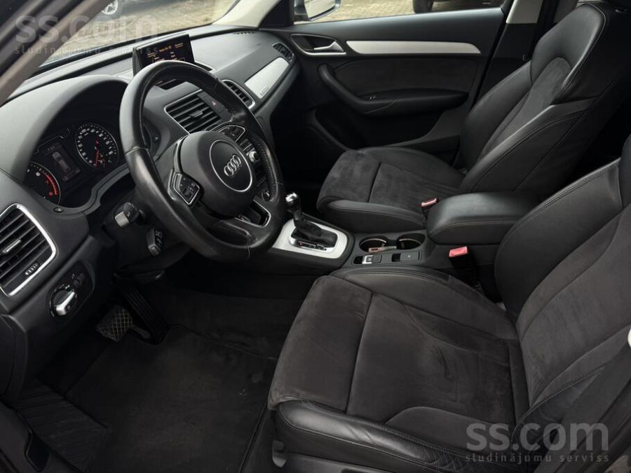 Grey Audi Q3 2012 in Talsi, with an engine capacity of 2.00 L and mileage of 205 thousand km for 11970 €, photo 20 on AUTOMOTO.COM.LV