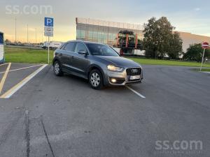 Grey Audi Q3 2012 in Riga, with an engine capacity of 2.00 L and mileage of 244 thousand km for 9950 €, photo  on AUTOMOTO.COM.LV