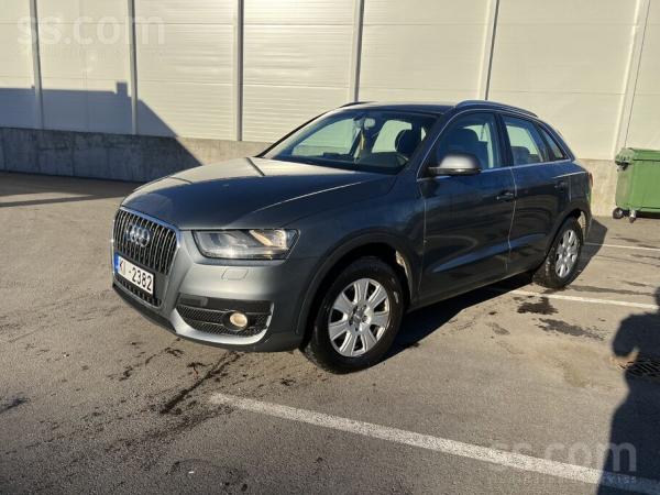Grey Audi Q3 2012 in Riga, with an engine capacity of 2.00 L and mileage of 244 thousand km for 9950 €, photo 2 on AUTOMOTO.COM.LV