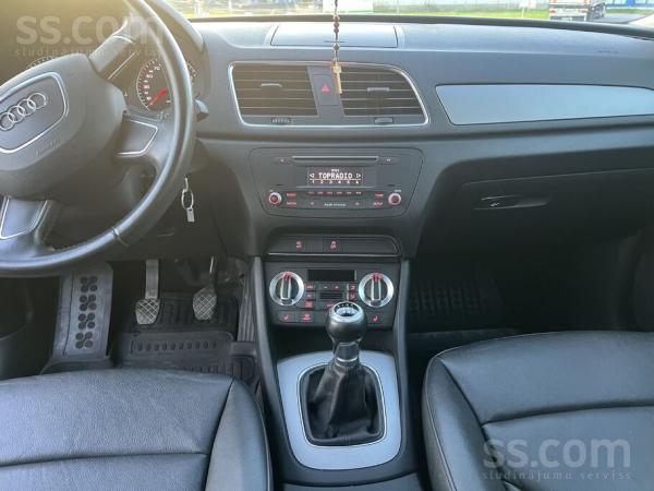 Grey Audi Q3 2012 in Riga, with an engine capacity of 2.00 L and mileage of 244 thousand km for 9950 €, photo 6 on AUTOMOTO.COM.LV