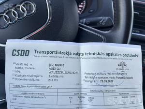 Grey Audi Q3 2012 in Riga, with an engine capacity of 2.00 L and mileage of 244 thousand km for 9950 €, photo 8 on AUTOMOTO.COM.LV
