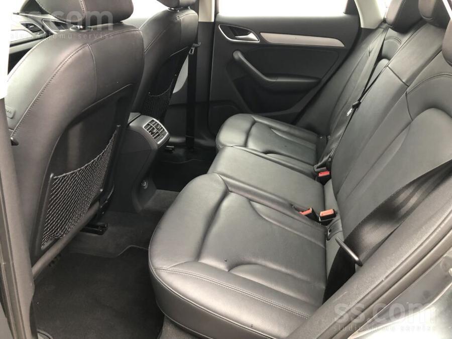 Grey Audi Q3 2012 in Riga, with an engine capacity of 2.00 L and mileage of 244 thousand km for 9950 €, photo 10 on AUTOMOTO.COM.LV