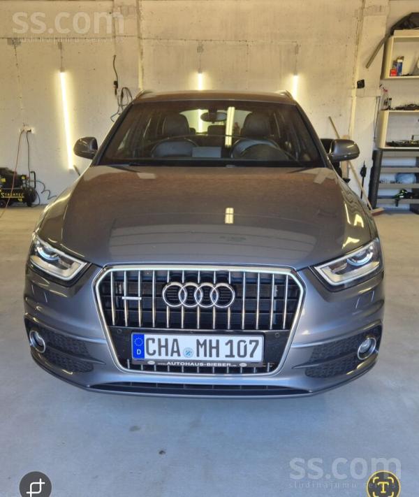 Grey Audi Q3 2012 in Jekabpils, with an engine capacity of 2.00 L and mileage of 199 thousand km for 9390 €, photo 1 on AUTOMOTO.COM.LV