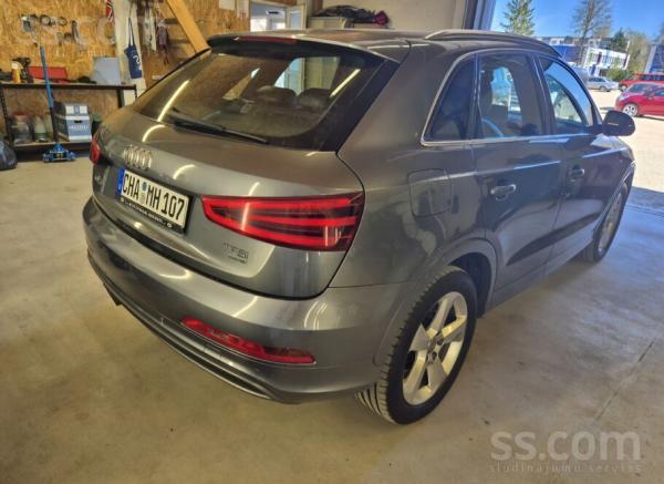 Grey Audi Q3 2012 in Jekabpils, with an engine capacity of 2.00 L and mileage of 199 thousand km for 9390 €, photo 6 on AUTOMOTO.COM.LV