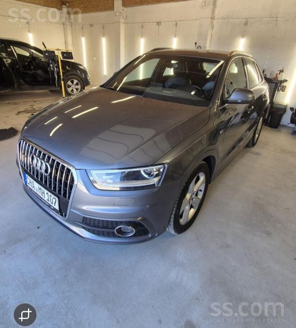 Grey Audi Q3 2012 in Jekabpils, with an engine capacity of 2.00 L and mileage of 199 thousand km for 9390 €, photo 7 on AUTOMOTO.COM.LV