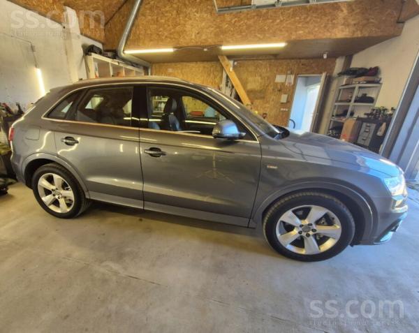 Grey Audi Q3 2012 in Jekabpils, with an engine capacity of 2.00 L and mileage of 199 thousand km for 9390 €, photo 9 on AUTOMOTO.COM.LV