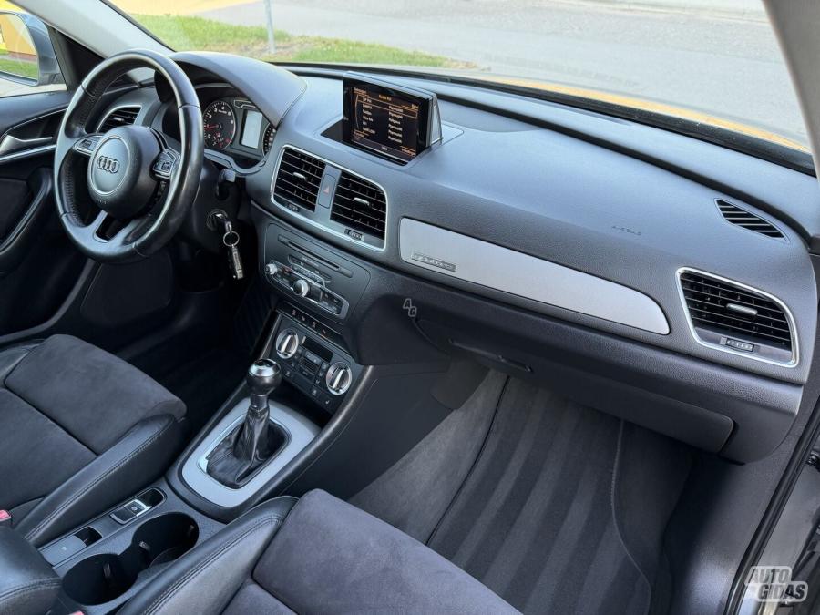 Grey Audi Q3 2012 in Kaisiadorys, with an engine capacity of 2.00 L and mileage of 223 thousand km for 9300 €, photo 23 on AUTOMOTO.COM.LV
