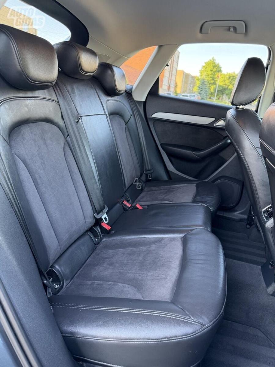 Grey Audi Q3 2012 in Kaisiadorys, with an engine capacity of 2.00 L and mileage of 223 thousand km for 9300 €, photo 25 on AUTOMOTO.COM.LV
