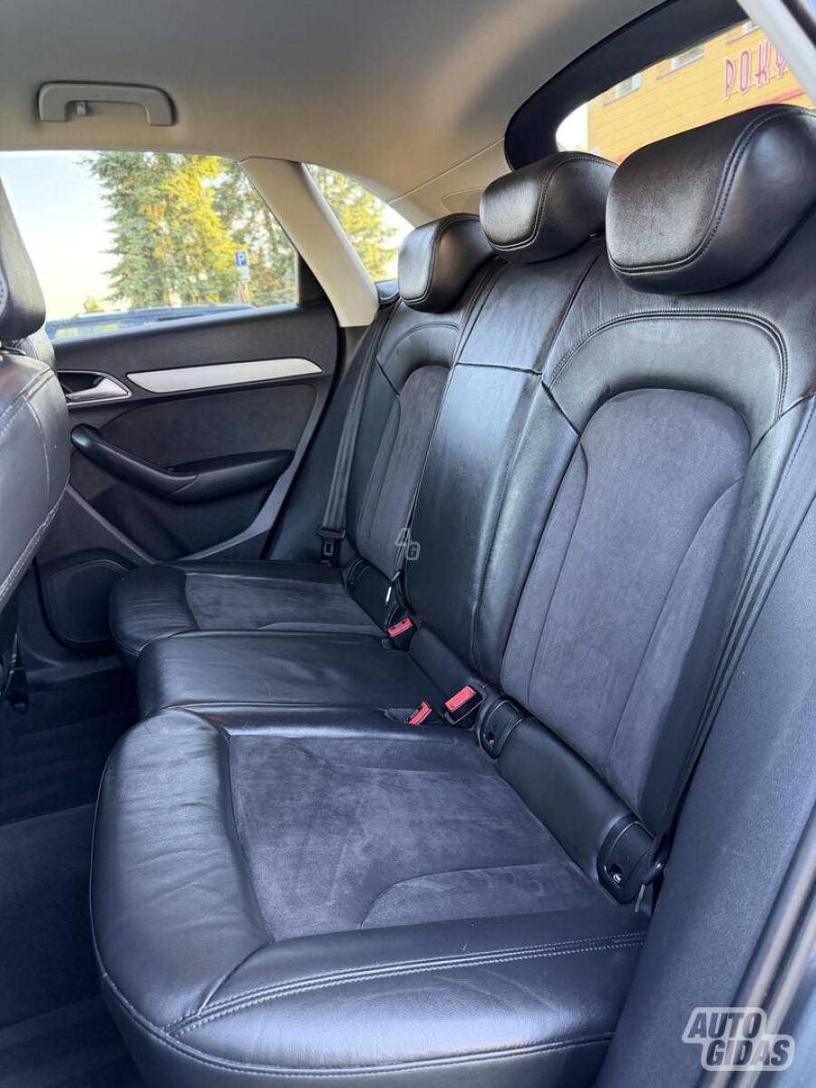 Grey Audi Q3 2012 in Kaisiadorys, with an engine capacity of 2.00 L and mileage of 223 thousand km for 9300 €, photo 26 on AUTOMOTO.COM.LV
