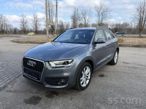 Grey Audi Q3 2012 in Ogre, with an engine capacity of 2.00 L and mileage of 254 thousand km for 10899 €, photo  on AUTOMOTO.COM.LV