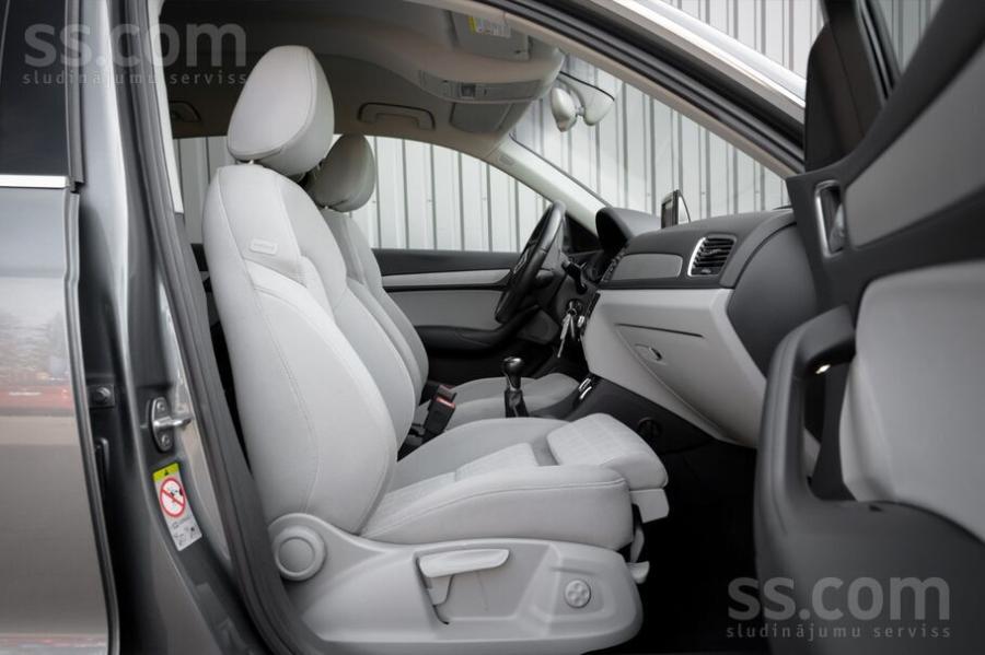 Pelēks Audi Q3 2012 Talsi, ar dzinēja tilpumu 2.00 L un nobraukumu 249 tūkst. km par 10950 €, foto 13 vietnē AUTOMOTO.COM.LV