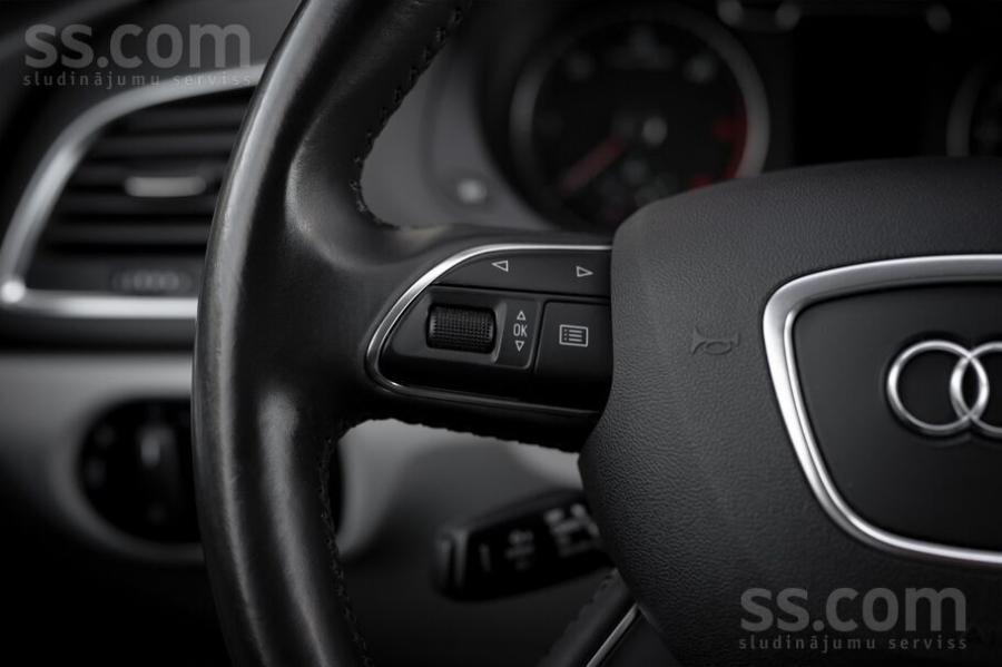 Pelēks Audi Q3 2012 Talsi, ar dzinēja tilpumu 2.00 L un nobraukumu 249 tūkst. km par 10950 €, foto 18 vietnē AUTOMOTO.COM.LV