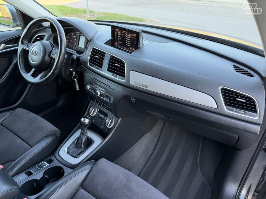 Grey Audi Q3 2012 in Kaisiadorys, with an engine capacity of 2.00 L and mileage of 223 thousand km for 9150 €, photo 23 on AUTOMOTO.COM.LV