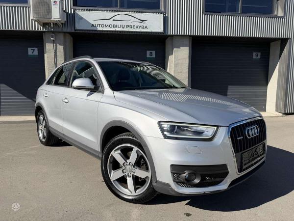 Grey Audi Q3 2012 in Siauliai, with an engine capacity of 1.98 L and mileage of 220 thousand km for 6700 €, photo 1 on AUTOMOTO.COM.LV