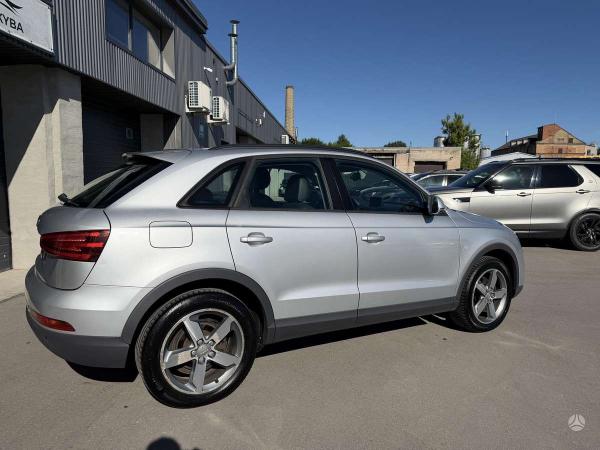 Grey Audi Q3 2012 in Siauliai, with an engine capacity of 1.98 L and mileage of 220 thousand km for 6700 €, photo 3 on AUTOMOTO.COM.LV