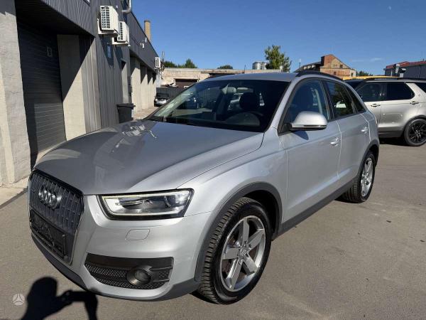 Grey Audi Q3 2012 in Siauliai, with an engine capacity of 1.98 L and mileage of 220 thousand km for 6700 €, photo 9 on AUTOMOTO.COM.LV