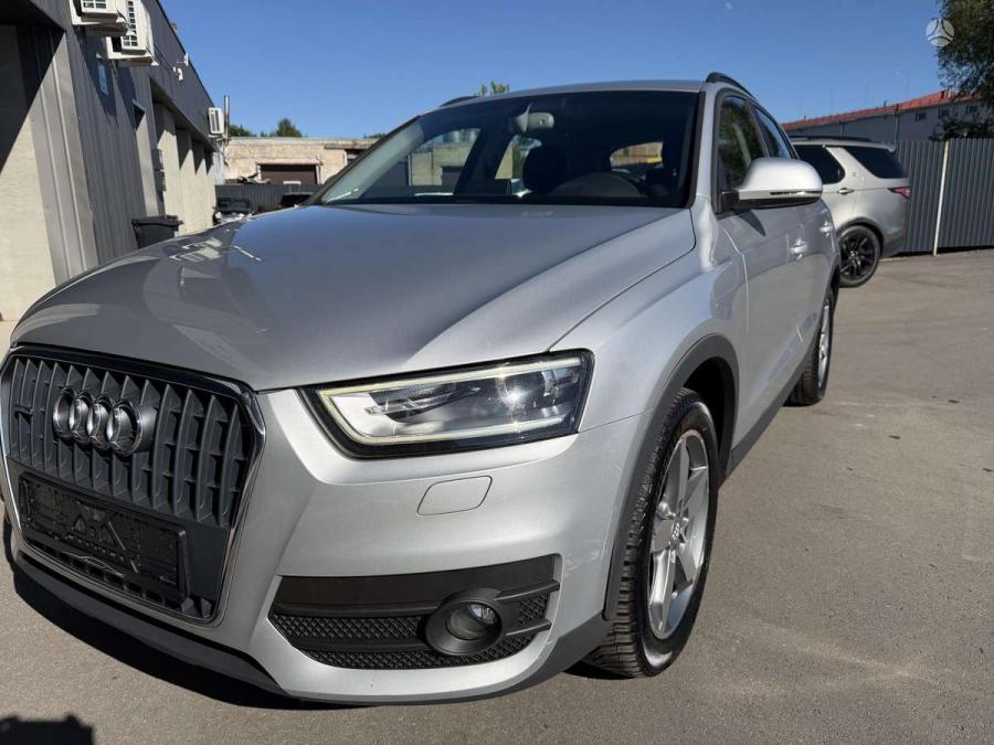 Grey Audi Q3 2012 in Siauliai, with an engine capacity of 1.98 L and mileage of 220 thousand km for 6700 €, photo 11 on AUTOMOTO.COM.LV