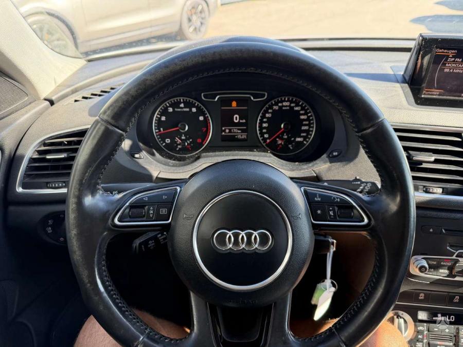 Grey Audi Q3 2012 in Siauliai, with an engine capacity of 1.98 L and mileage of 220 thousand km for 6700 €, photo 18 on AUTOMOTO.COM.LV
