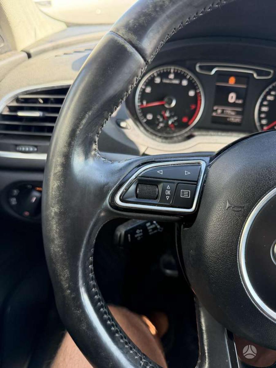 Grey Audi Q3 2012 in Siauliai, with an engine capacity of 1.98 L and mileage of 220 thousand km for 6700 €, photo 20 on AUTOMOTO.COM.LV