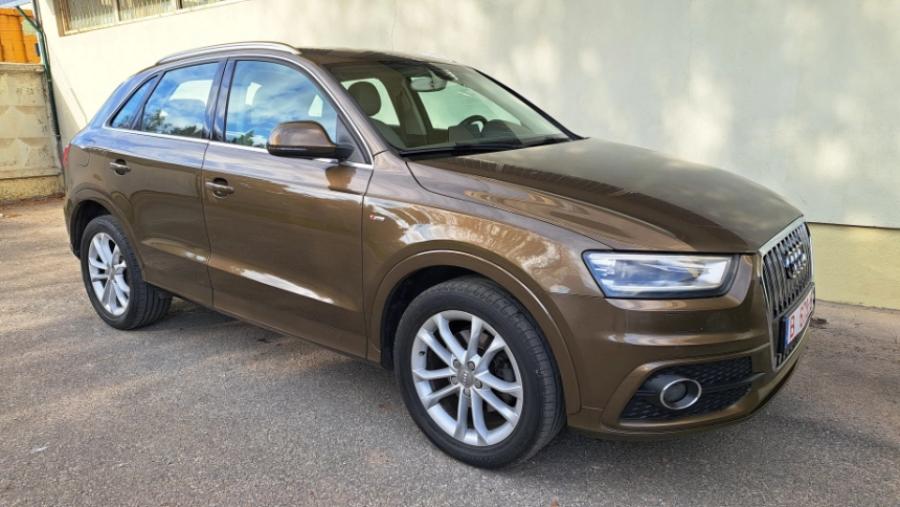 Grey Audi Q3 2012 in Riga, with an engine capacity of 2.00 L and mileage of 273 thousand km for 10650 €, photo 6 on AUTOMOTO.COM.LV