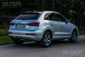 Grey Audi Q3 2012 in Jelgava, with an engine capacity of 2.00 L and mileage of 246 thousand km for 10996 €, photo 3 on AUTOMOTO.COM.LV