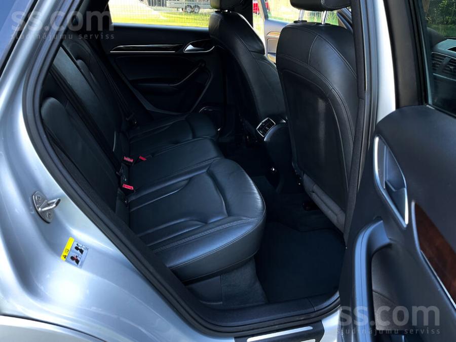 Grey Audi Q3 2012 in Jelgava, with an engine capacity of 2.00 L and mileage of 246 thousand km for 10996 €, photo 4 on AUTOMOTO.COM.LV