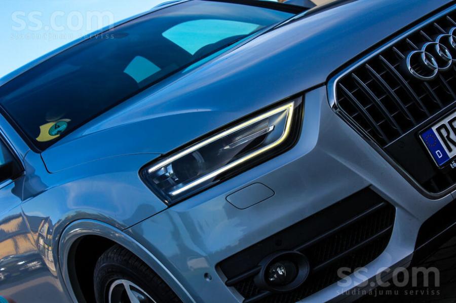 Grey Audi Q3 2012 in Jelgava, with an engine capacity of 2.00 L and mileage of 246 thousand km for 10996 €, photo 28 on AUTOMOTO.COM.LV