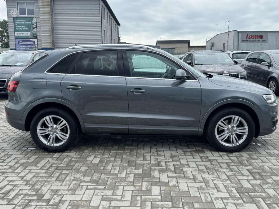 Grey Audi Q3 2012 in Taurage, with an engine capacity of 1.98 L and mileage of 198 thousand km for 8999 €, photo 5 on AUTOMOTO.COM.LV