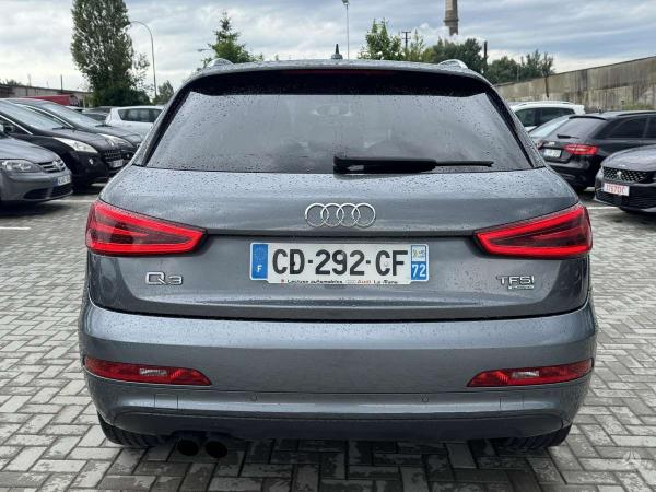 Grey Audi Q3 2012 in Taurage, with an engine capacity of 1.98 L and mileage of 198 thousand km for 8999 €, photo 6 on AUTOMOTO.COM.LV