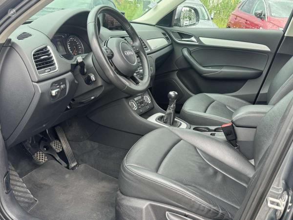 Grey Audi Q3 2012 in Taurage, with an engine capacity of 1.98 L and mileage of 198 thousand km for 8999 €, photo 9 on AUTOMOTO.COM.LV