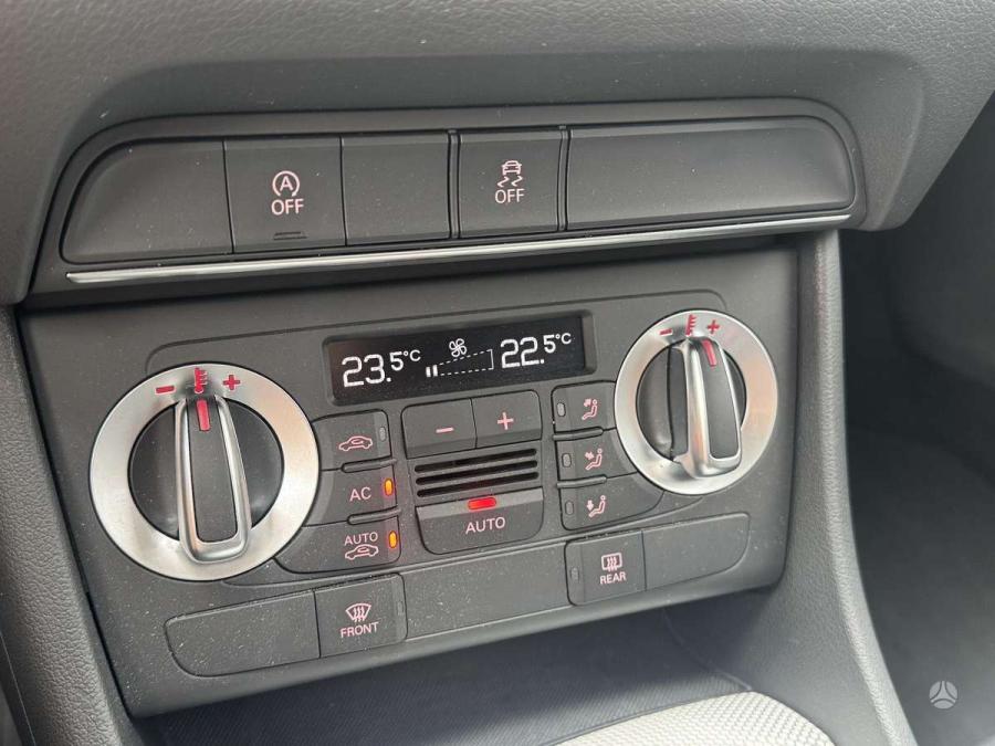 Grey Audi Q3 2012 in Taurage, with an engine capacity of 1.98 L and mileage of 198 thousand km for 8999 €, photo 17 on AUTOMOTO.COM.LV