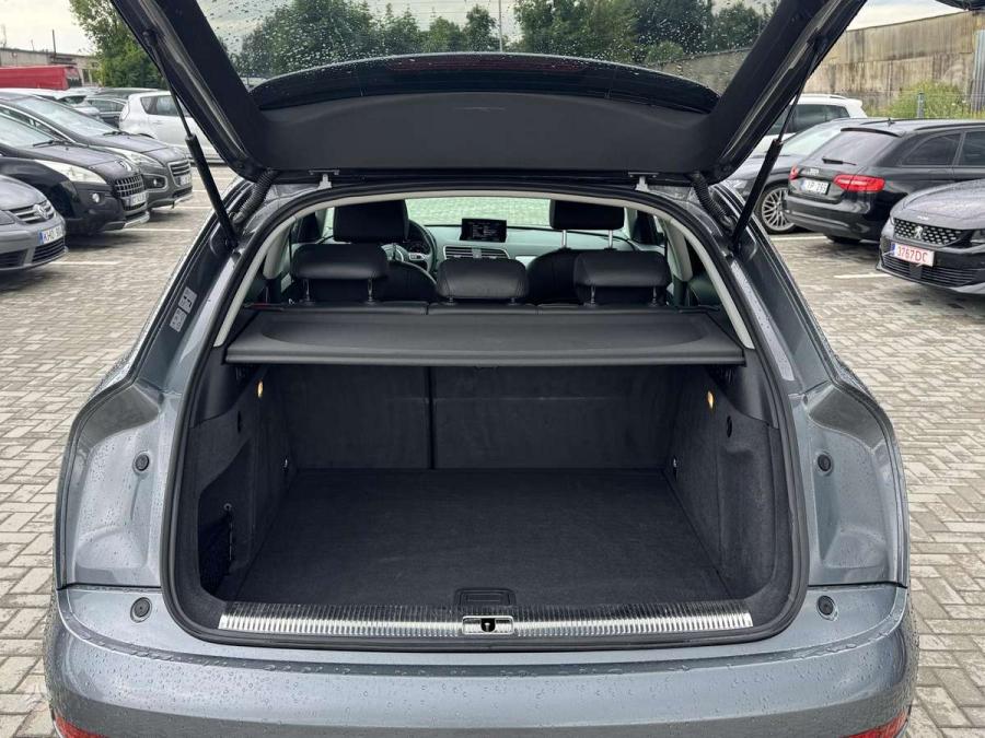 Grey Audi Q3 2012 in Taurage, with an engine capacity of 1.98 L and mileage of 198 thousand km for 8999 €, photo 19 on AUTOMOTO.COM.LV