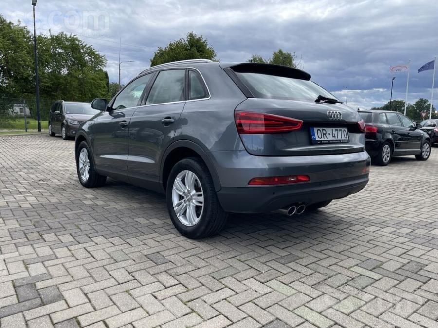 Grey Audi Q3 2012 in Ogre, with an engine capacity of 2.00 L and mileage of 178 thousand km for 11970 €, photo 4 on AUTOMOTO.COM.LV