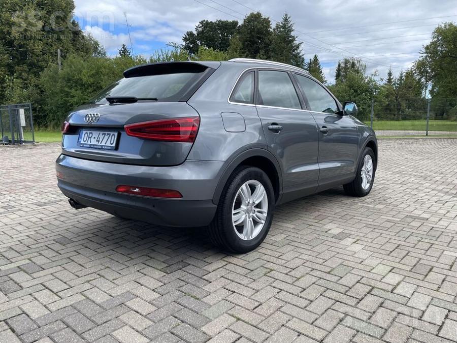 Grey Audi Q3 2012 in Ogre, with an engine capacity of 2.00 L and mileage of 178 thousand km for 11970 €, photo 5 on AUTOMOTO.COM.LV