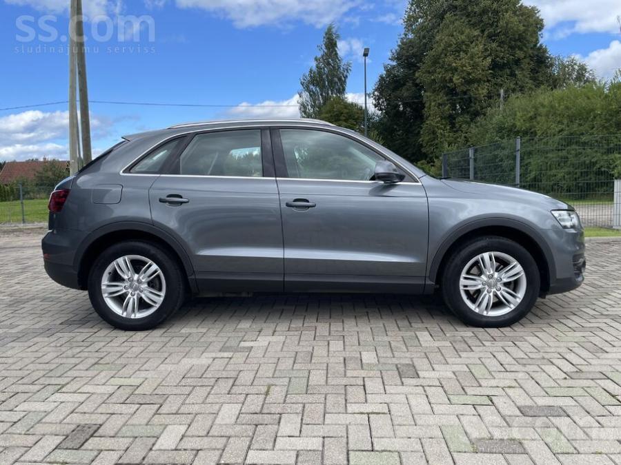 Grey Audi Q3 2012 in Ogre, with an engine capacity of 2.00 L and mileage of 178 thousand km for 11970 €, photo 6 on AUTOMOTO.COM.LV