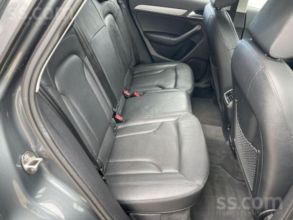 Grey Audi Q3 2012 in Ogre, with an engine capacity of 2.00 L and mileage of 178 thousand km for 11970 €, photo 8 on AUTOMOTO.COM.LV