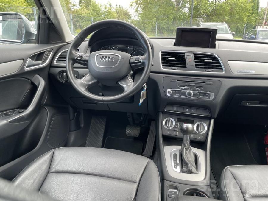Grey Audi Q3 2012 in Ogre, with an engine capacity of 2.00 L and mileage of 178 thousand km for 11970 €, photo 11 on AUTOMOTO.COM.LV