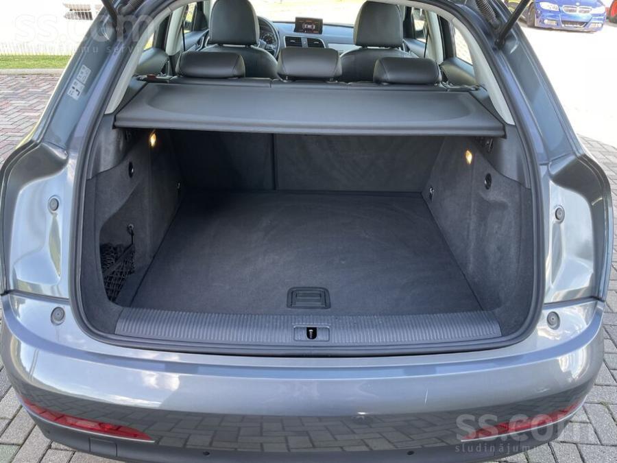 Grey Audi Q3 2012 in Ogre, with an engine capacity of 2.00 L and mileage of 178 thousand km for 11970 €, photo 22 on AUTOMOTO.COM.LV