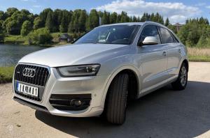 Grey Audi Q3 2012 in Utena, with an engine capacity of 1.97 L and mileage of 253 thousand km for 9000 €, photo  on AUTOMOTO.COM.LV