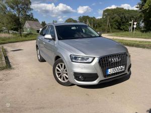 Grey Audi Q3 2012 in Utena, with an engine capacity of 1.97 L and mileage of 253 thousand km for 9000 €, photo 3 on AUTOMOTO.COM.LV