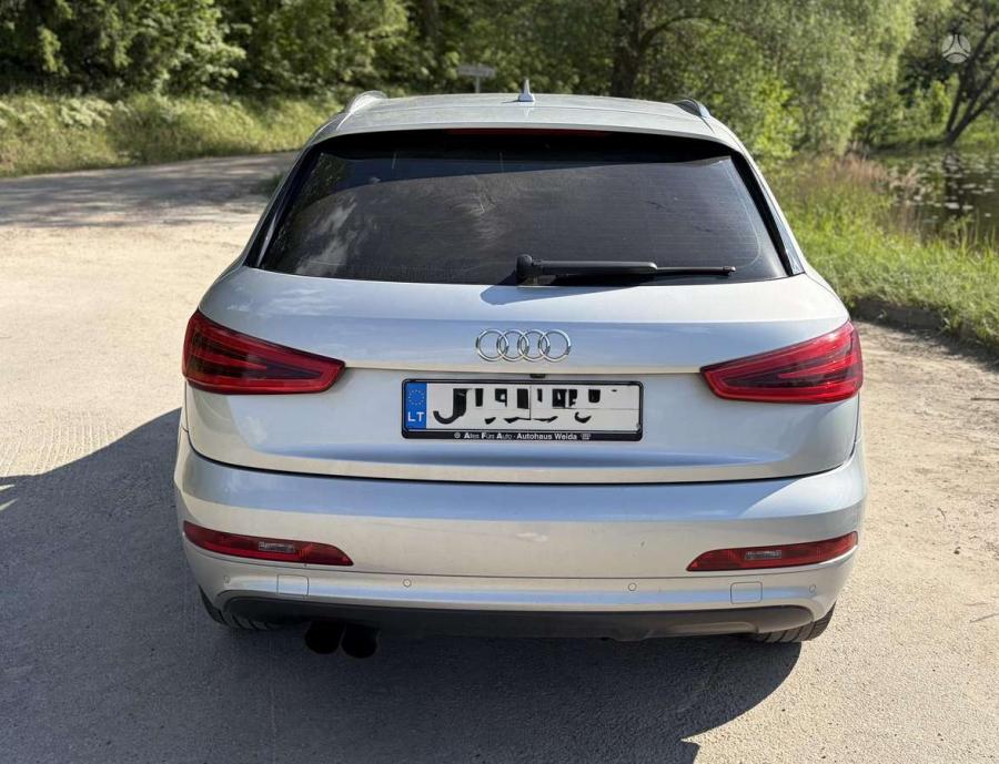 Grey Audi Q3 2012 in Utena, with an engine capacity of 1.97 L and mileage of 253 thousand km for 9000 €, photo 6 on AUTOMOTO.COM.LV