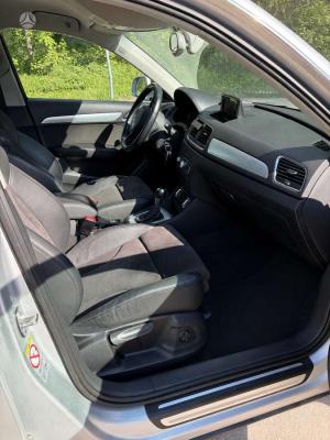 Grey Audi Q3 2012 in Utena, with an engine capacity of 1.97 L and mileage of 253 thousand km for 9000 €, photo 7 on AUTOMOTO.COM.LV
